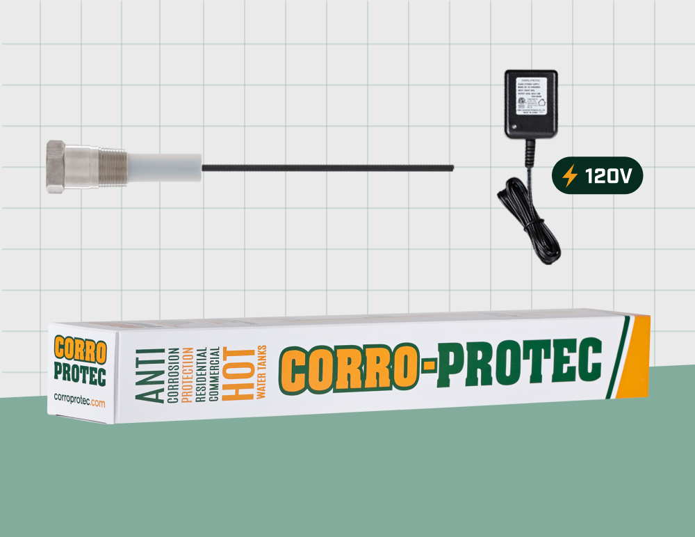 RV Anode Rod (20-year warranty powered model) - Corro-Protec
