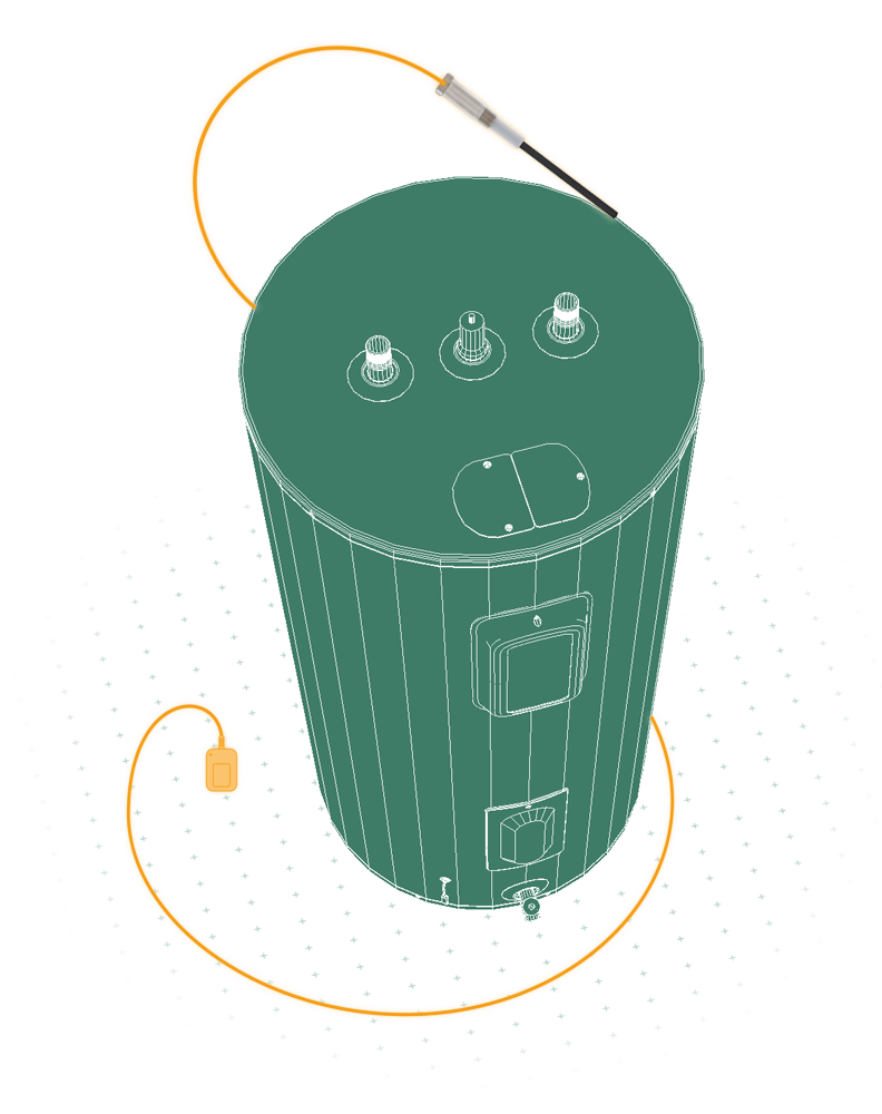 Electric Anode Rod for Water Heater - By Corro-Protec